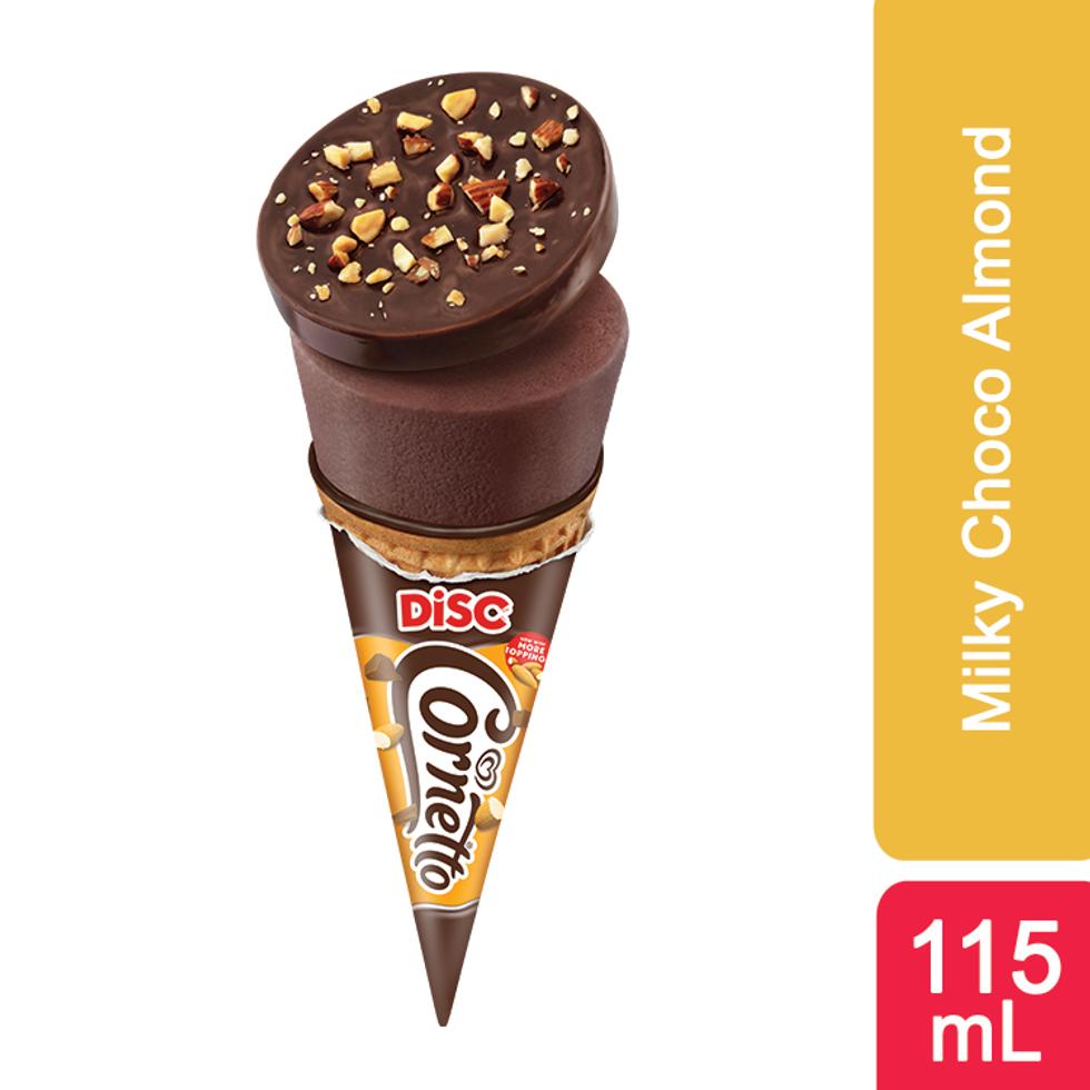 Selecta Cornetto Disc Milky Choco Almond 115ml – Marilen Mini Mart