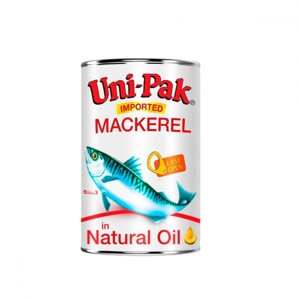 UNIPAK MACKEREL NAT OIL 200G – Marilen Mini Mart