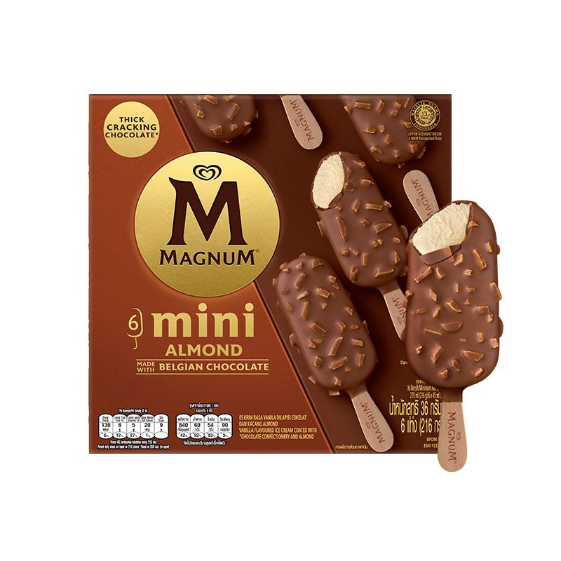 MAGNUM MINI VANILLA ALMOND 6X45ML – Marilen Mini Mart