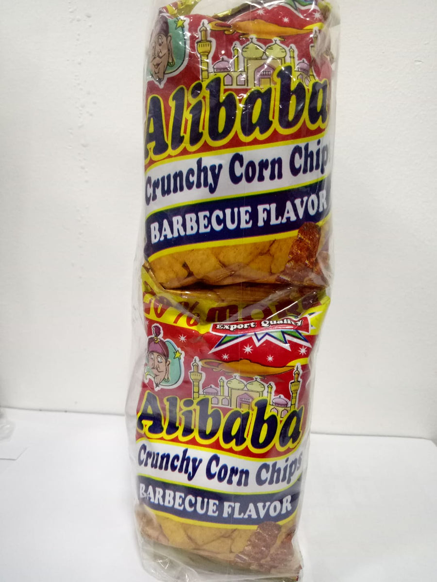 Alibaba Barbecue Flavor 10's X 25g – Marilen Mini Mart