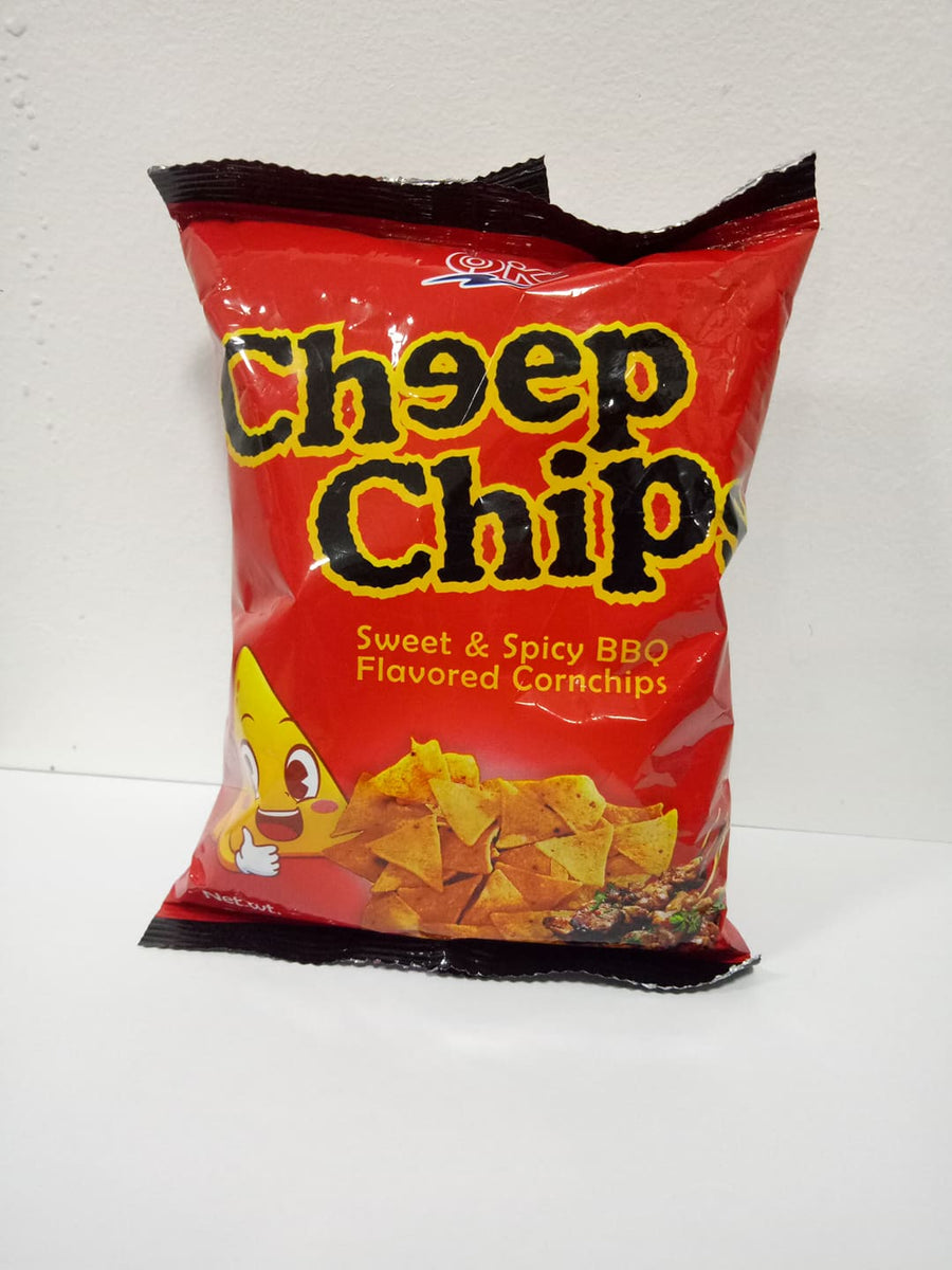 Cheep Chips Sweet & Spicy Bbq Flavor 30g – Marilen Mini Mart