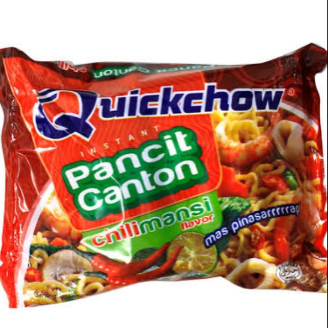 Quickchow Pancit Canton Chilimansi 65g – Marilen Mini Mart