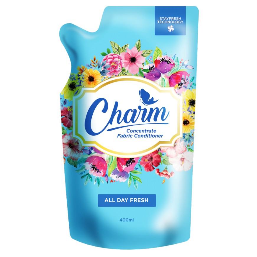 Charm Fabcon All Day Fresh Blue 400ml – Marilen Mini Mart