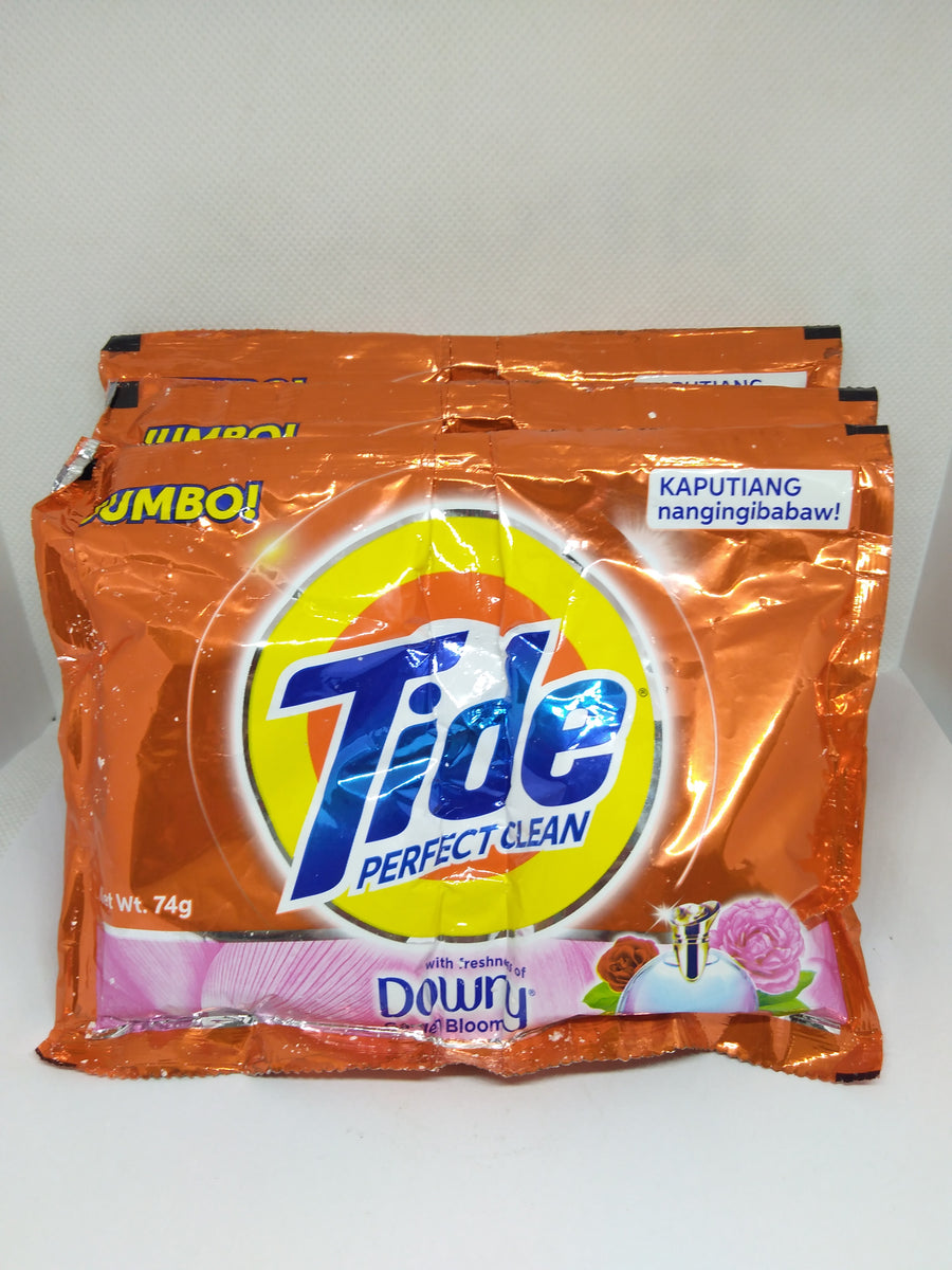 Tide Perfect Clean with Freshness of Downy Garden Bloom Jumbo 74g ...