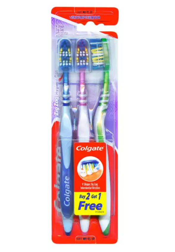Colgate Wave Zigzag Plus 2+1 With Cap Soft – Marilen Mini Mart