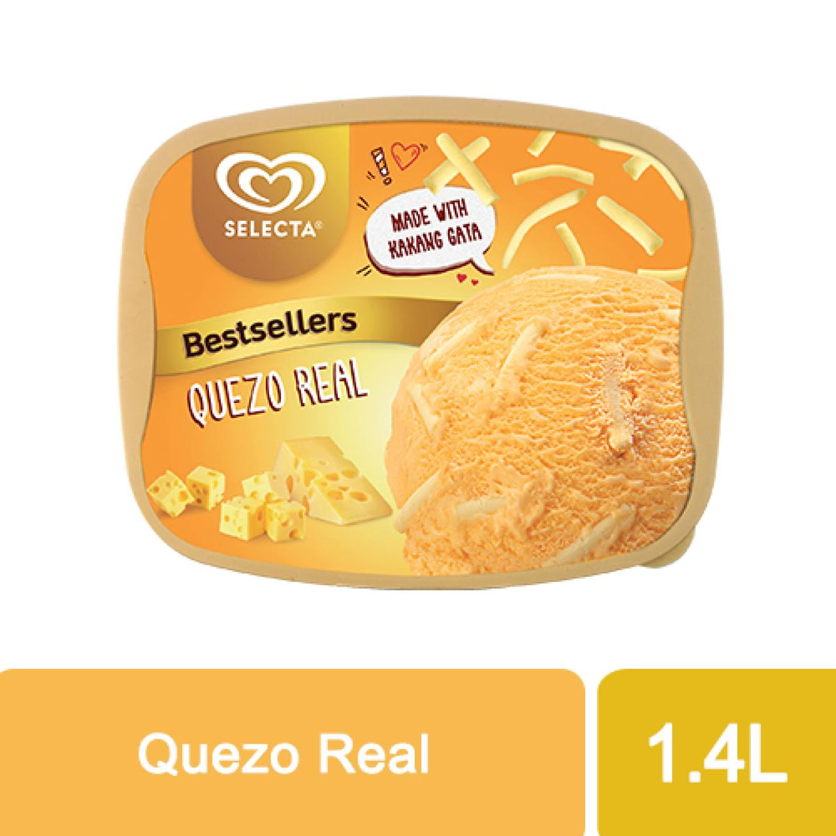 Selecta Ice Cream Sup Quezo Real 1.4 liter – Marilen Mini Mart