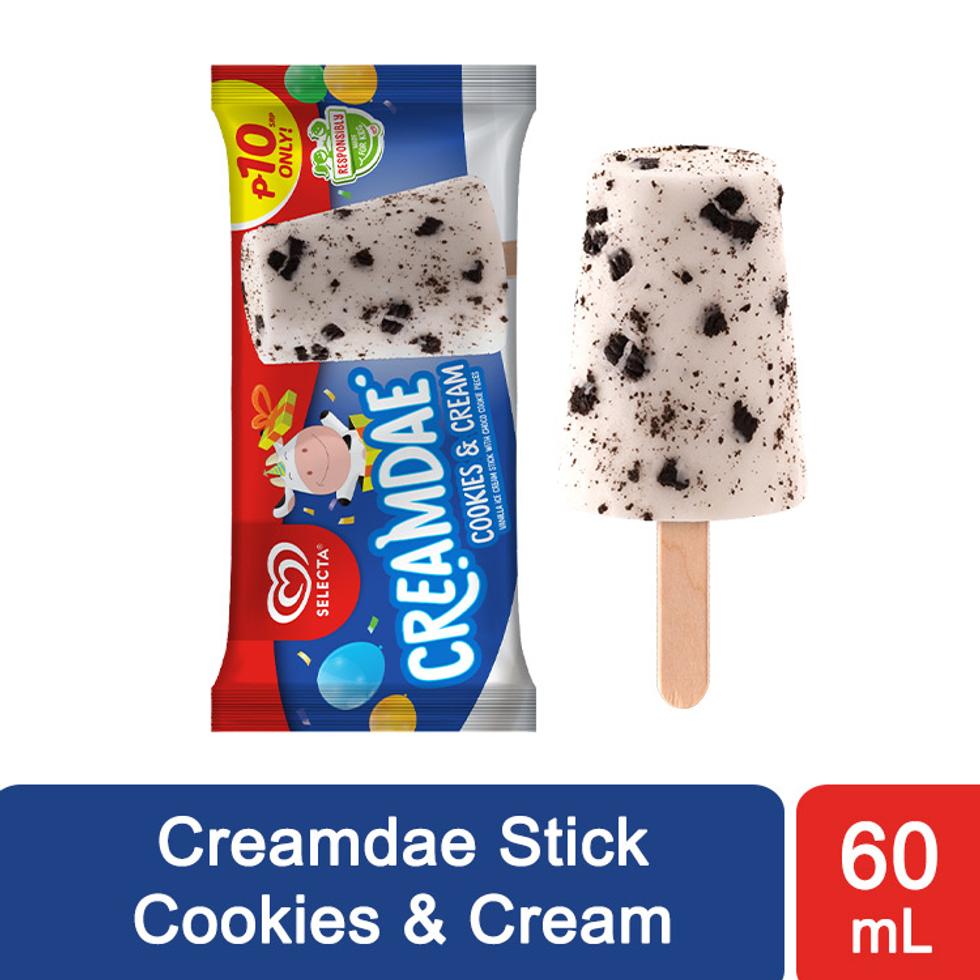 Selecta Creamdae Stick Cookies&Cream 60ml – Marilen Mini Mart