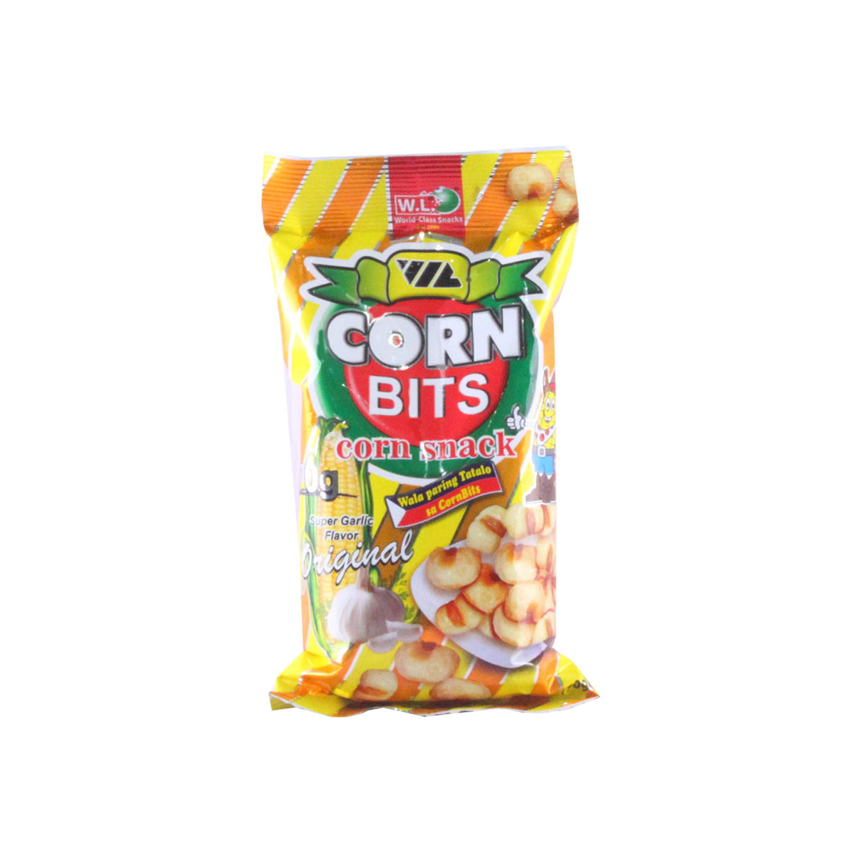 Corn Bits Super Garlic 70g – Marilen Mini Mart