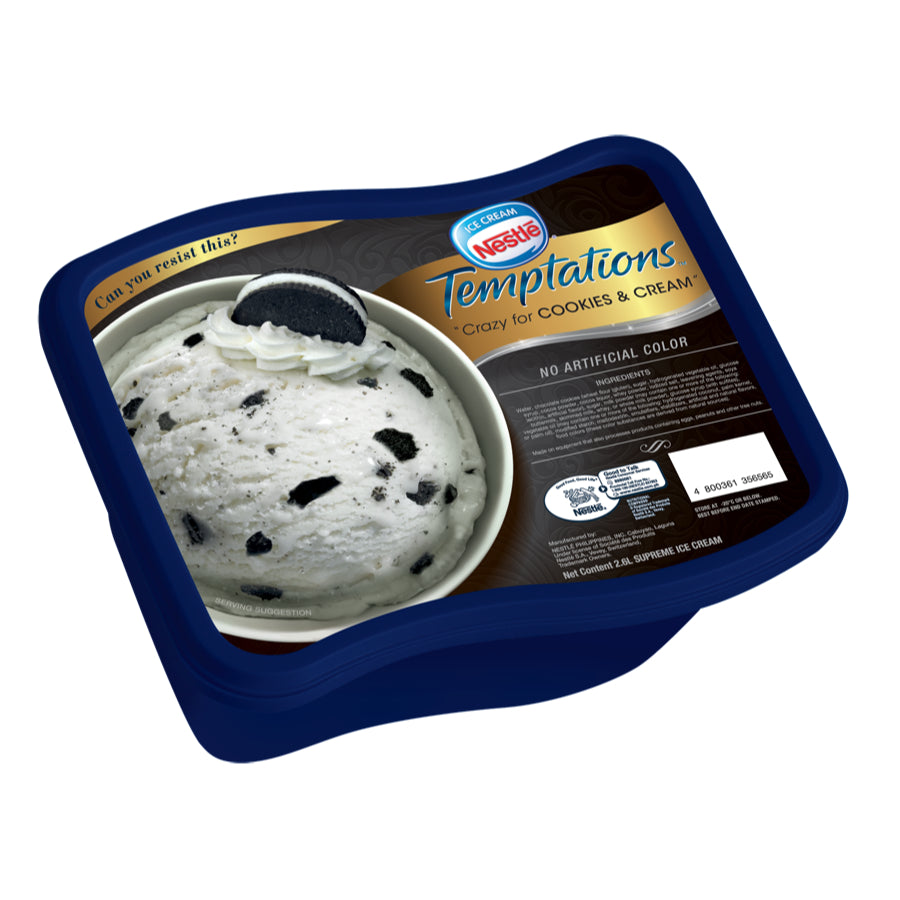 Nestle Temptation Cookies and Cream 1.3L – Marilen Mini Mart