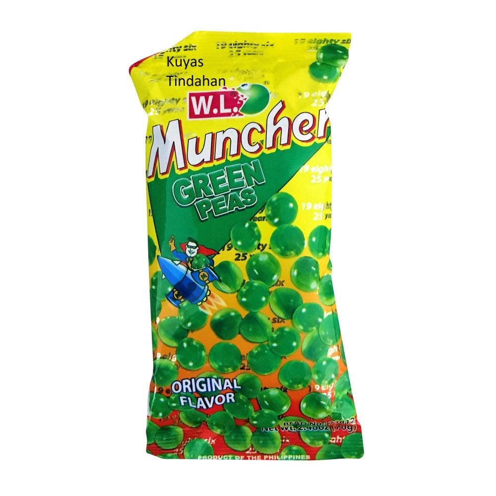 Muncher Green Peas 10g X 12's – Marilen Mini Mart