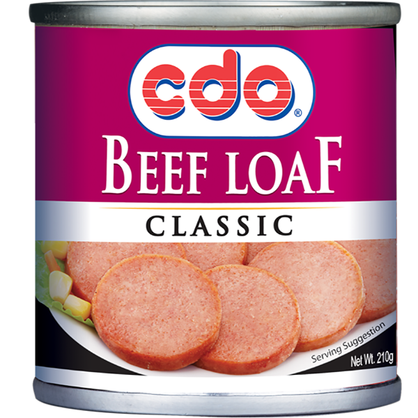 CDO Beef Loaf Classic 210g – Marilen Mini Mart