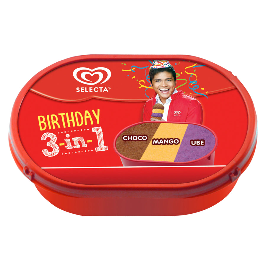 Selecta Ice Cream 3in1 Choco Mango Ube 1 liter – Marilen Mini Mart