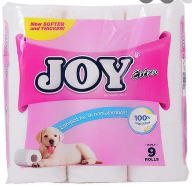 Joy Hi-Save 150 sheets 2ply Bathroom Tissue 9's – Marilen Mini Mart