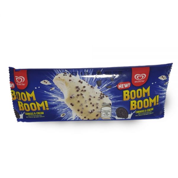 Selecta Boom Boom Cookies & Cream 60ml – Marilen Mini Mart