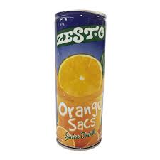 Zest-O Orange Sacs Juice Drink 250ml – Marilen Mini Mart