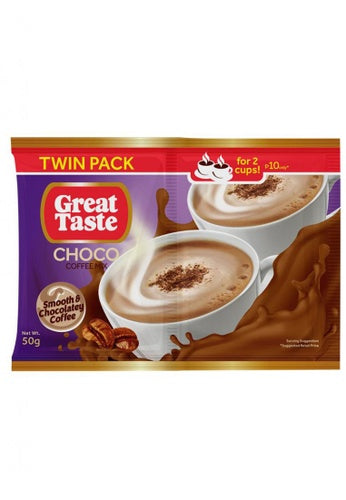 Great Taste Choco coffee mix twin pack 50gx10 – Marilen Mini Mart