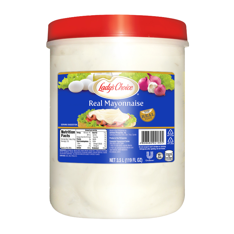 Lady's Choice Regular Mayonnaise Real Mayo 3.5L – Marilen Mini Mart