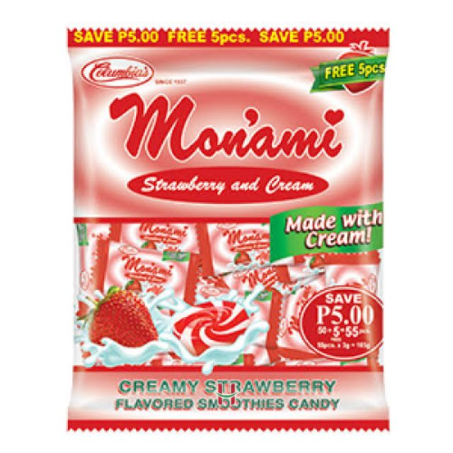 Monami Strawberry & Cream 175g – Marilen Mini Mart
