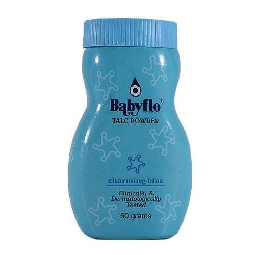 Babyflo Talc Powder Charming Blue 50g – Marilen Mini Mart