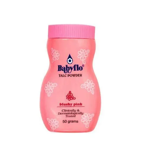 Babyflo Talc Powder Blushy Pink 50g – Marilen Mini Mart