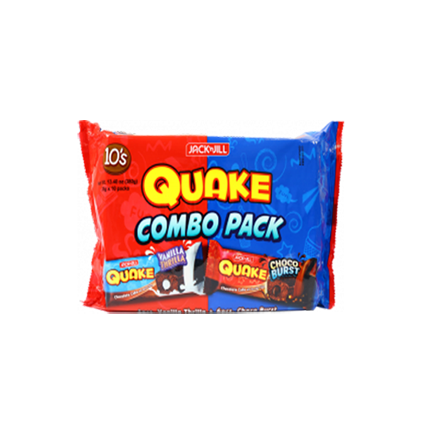 Quake Bars Combo Pack 38g X 10's – Marilen Mini Mart