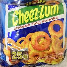 Cheez-zum Cheddar Cheese Flavor 25g X 10s – Marilen Mini Mart