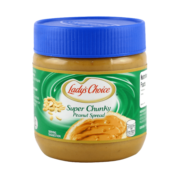 Lady's Choice Peanut Butter Chunky 340g – Marilen Mini Mart