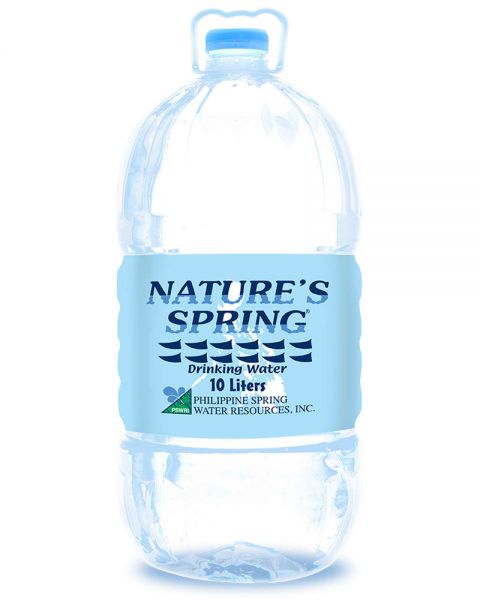 Nature Spring Mineral Water 10 liter – Marilen Mini Mart