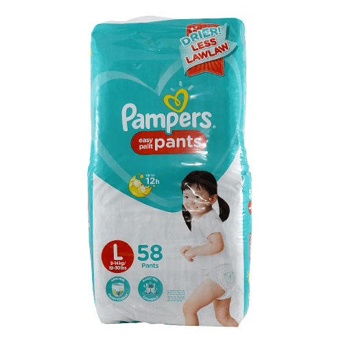Pampers Diaper Large 58s – Marilen Mini Mart