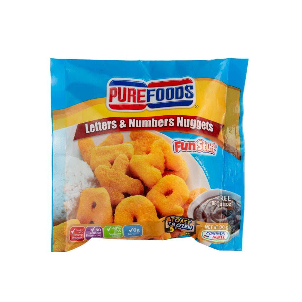 PureFoods Letters & Numbers Nuggets 200g – Marilen Mini Mart