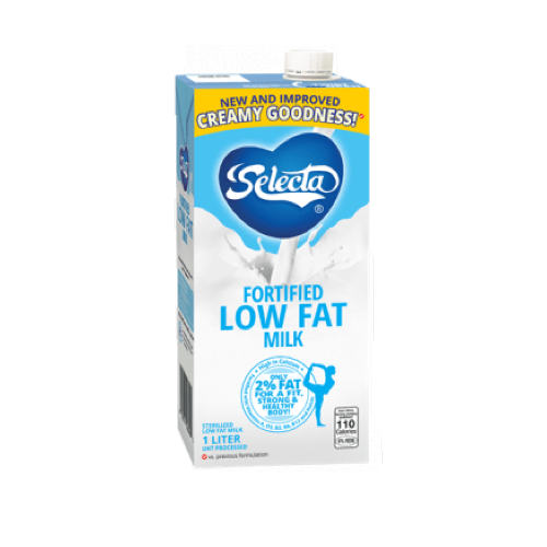 Selecta Fortified Filled Milk Low Fat 1l – Marilen Mini Mart